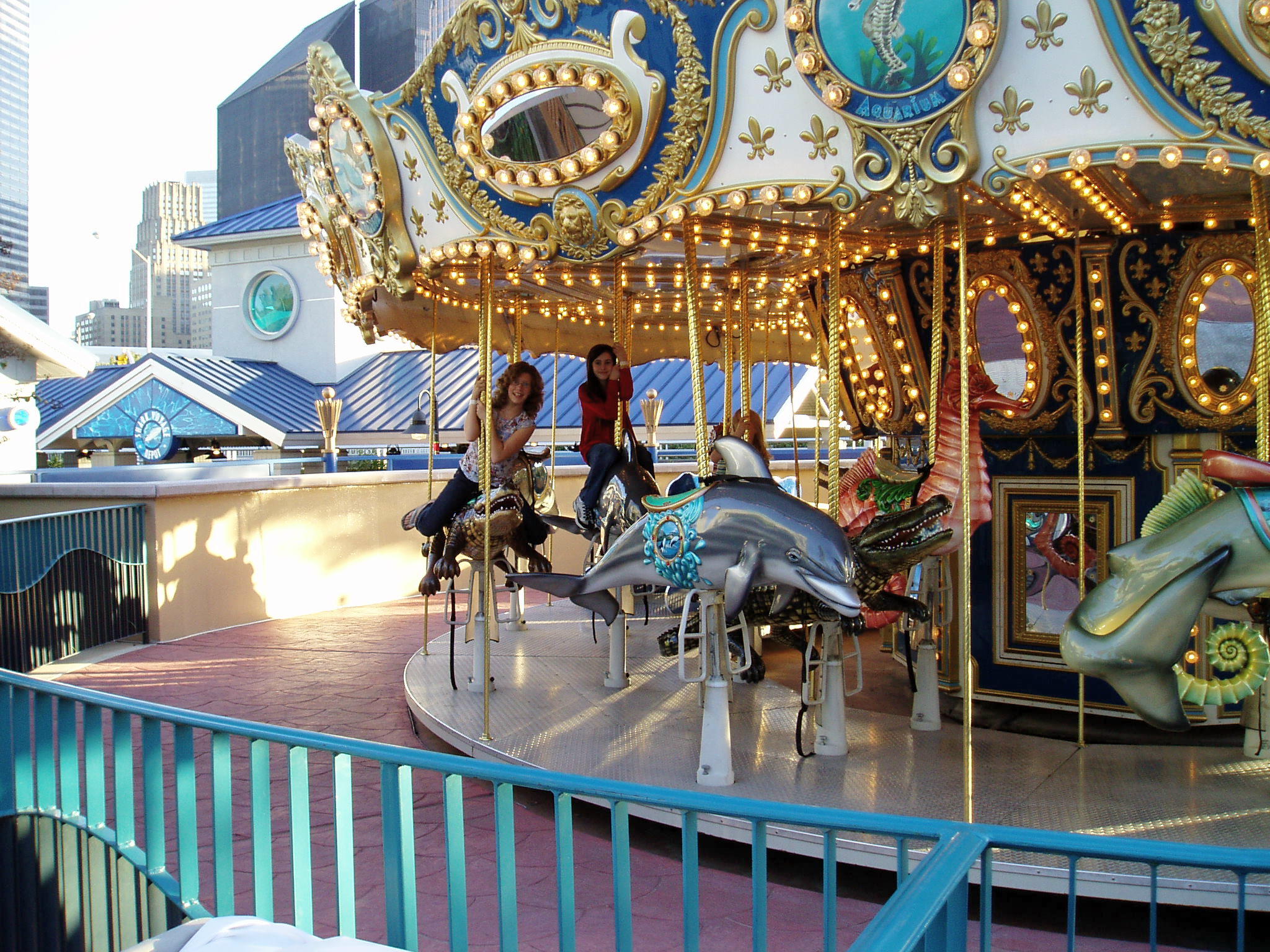 Downtown Houston Aquarium Park